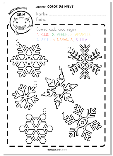 Ficha Navidad contar y colorear - EDUCAPLANET APPS EDUCAPLANET APPS