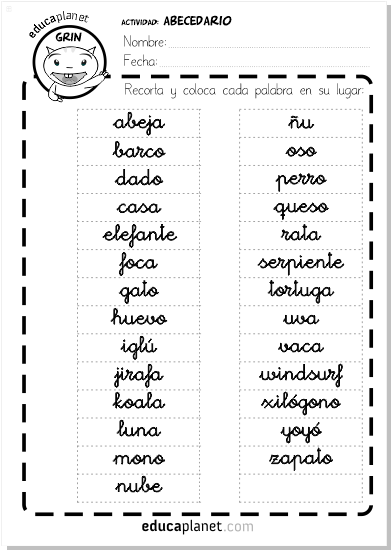 Nombres Completos En Orden Alfabético Libros Por Orden Alfabetico